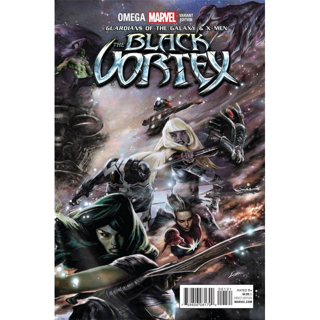 Gotg And X-men Black Vortex Omega #1 Connecting Var Marvel Comics Comic Book - Walmart.com