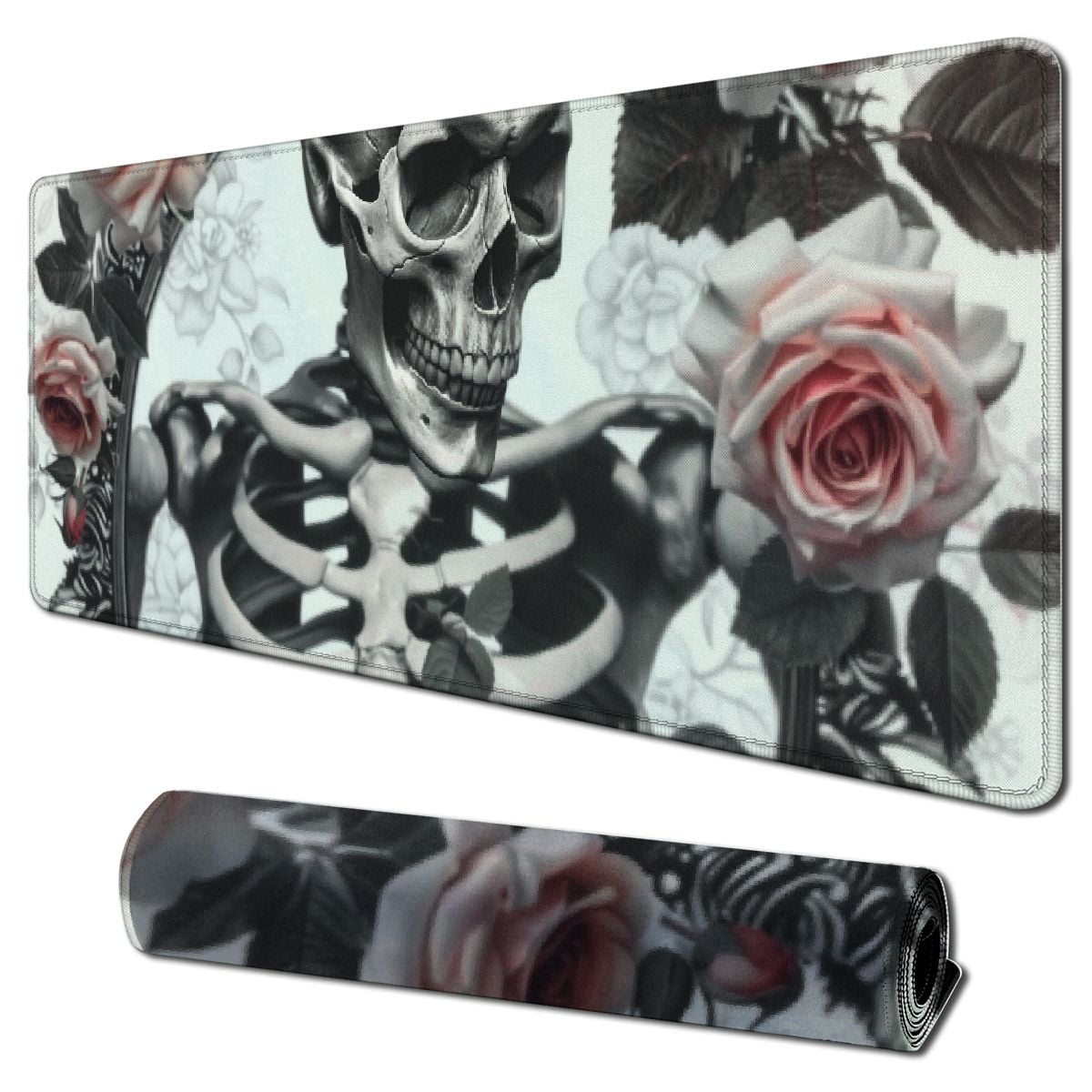 Goth Beauty Girl Pattern Large Office Gaming Mouse Pad Strong Adhesion And Durability Precision