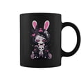 Goth Bunny Anime Girl Cute EGirl Gothic Outfit Grunge Coffee Mugs ...