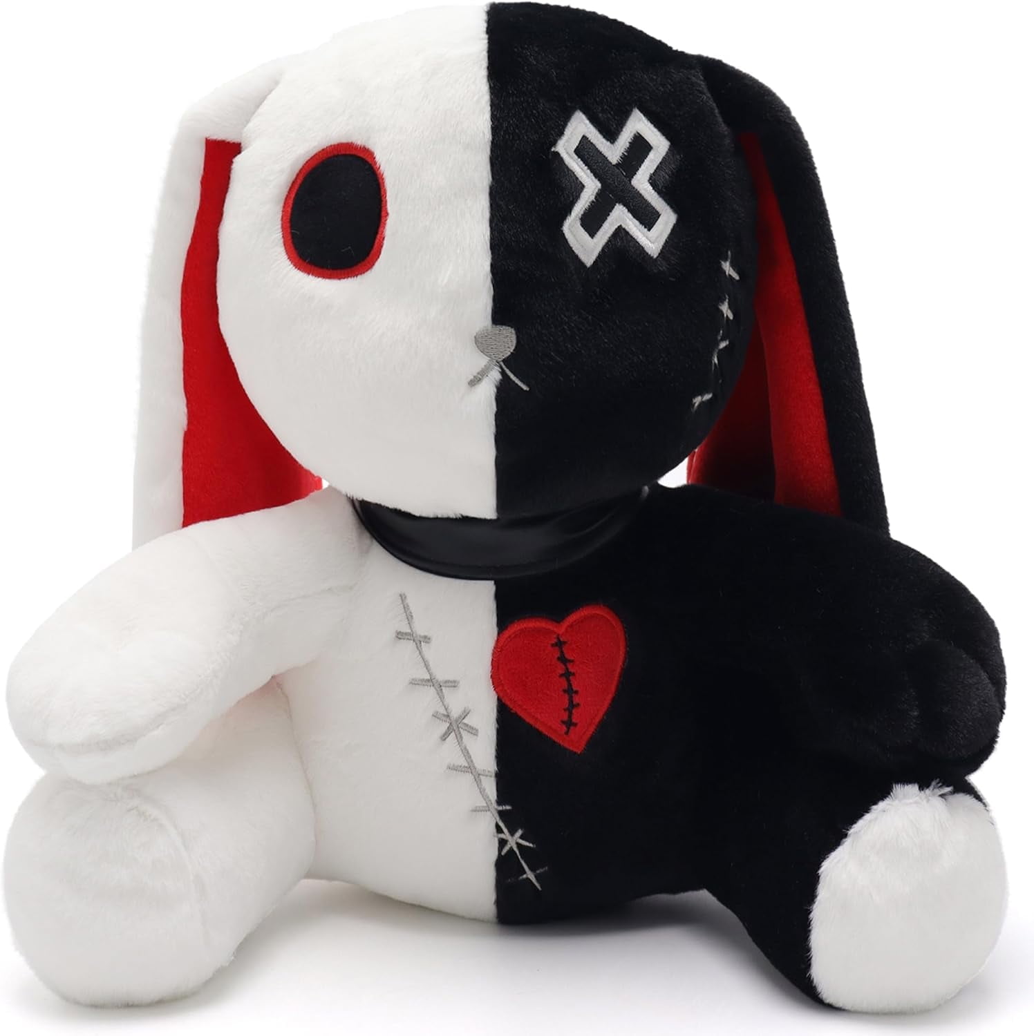 Goth Bunny Plush Rabbit Stuffed Animal Horror Plushies Easter Stuffed ...