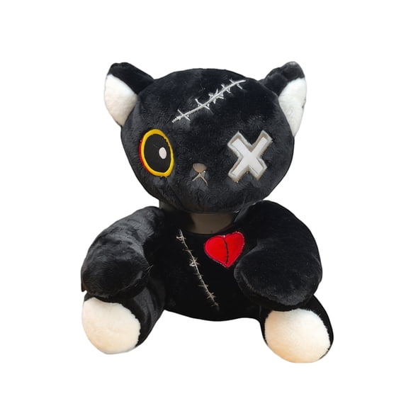 Goth Bunny Plush Rabbit Stuffed Animal Horror Plushies Easter Stuffed ...