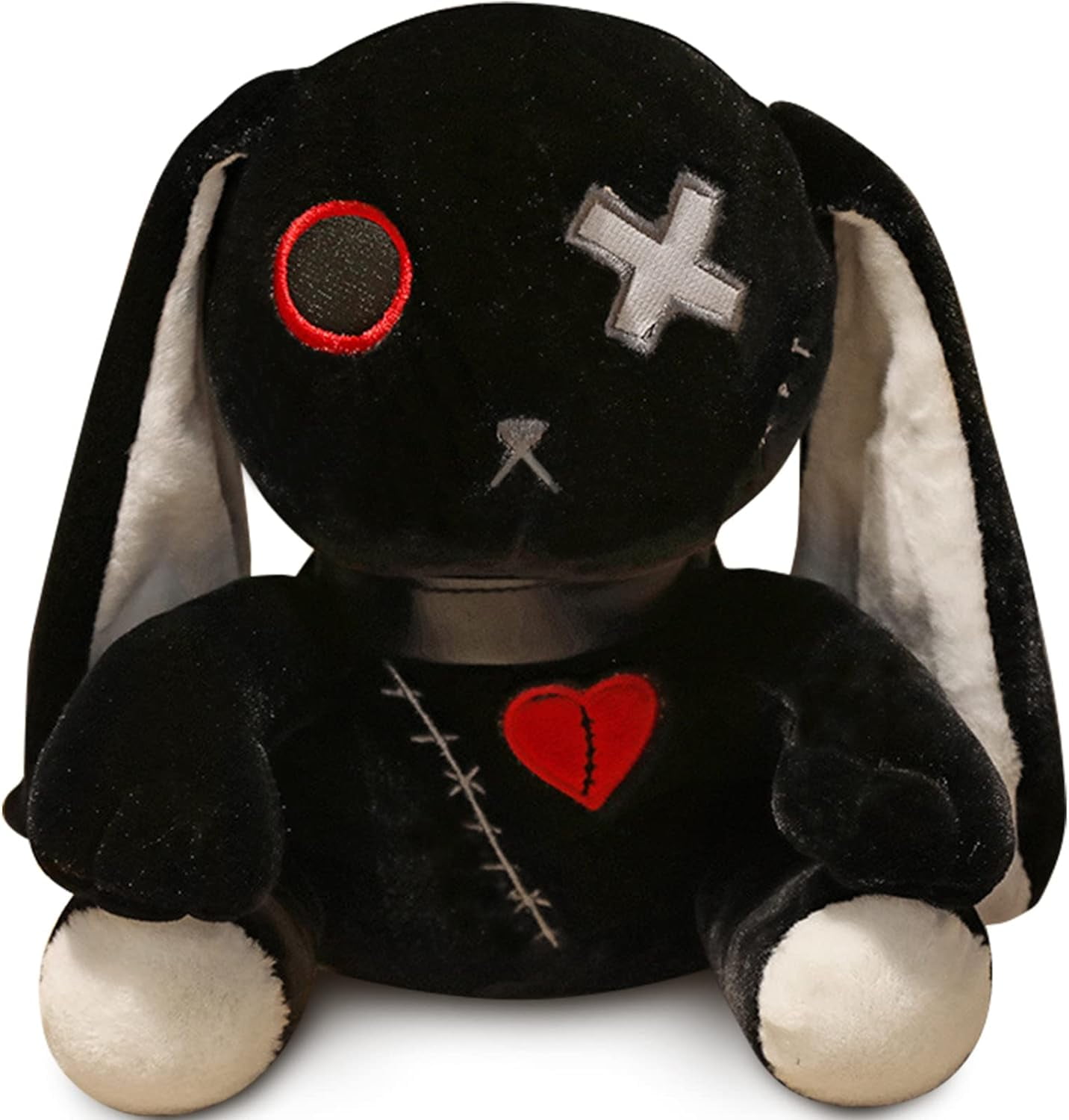 Goth Bunny Plush Rabbit Stuffed Animal Horror Plushies Easter Stuffed ...