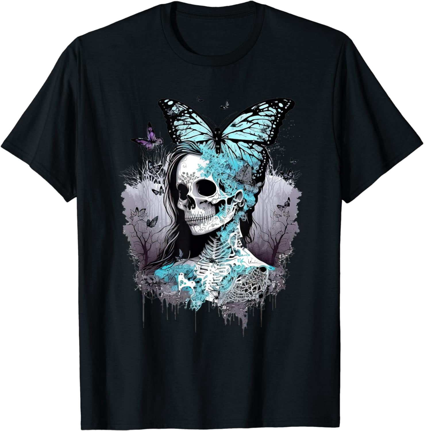 Goth Fairycore Aesthetic gothic fairy Aesthetic T-Shirt - Walmart.com