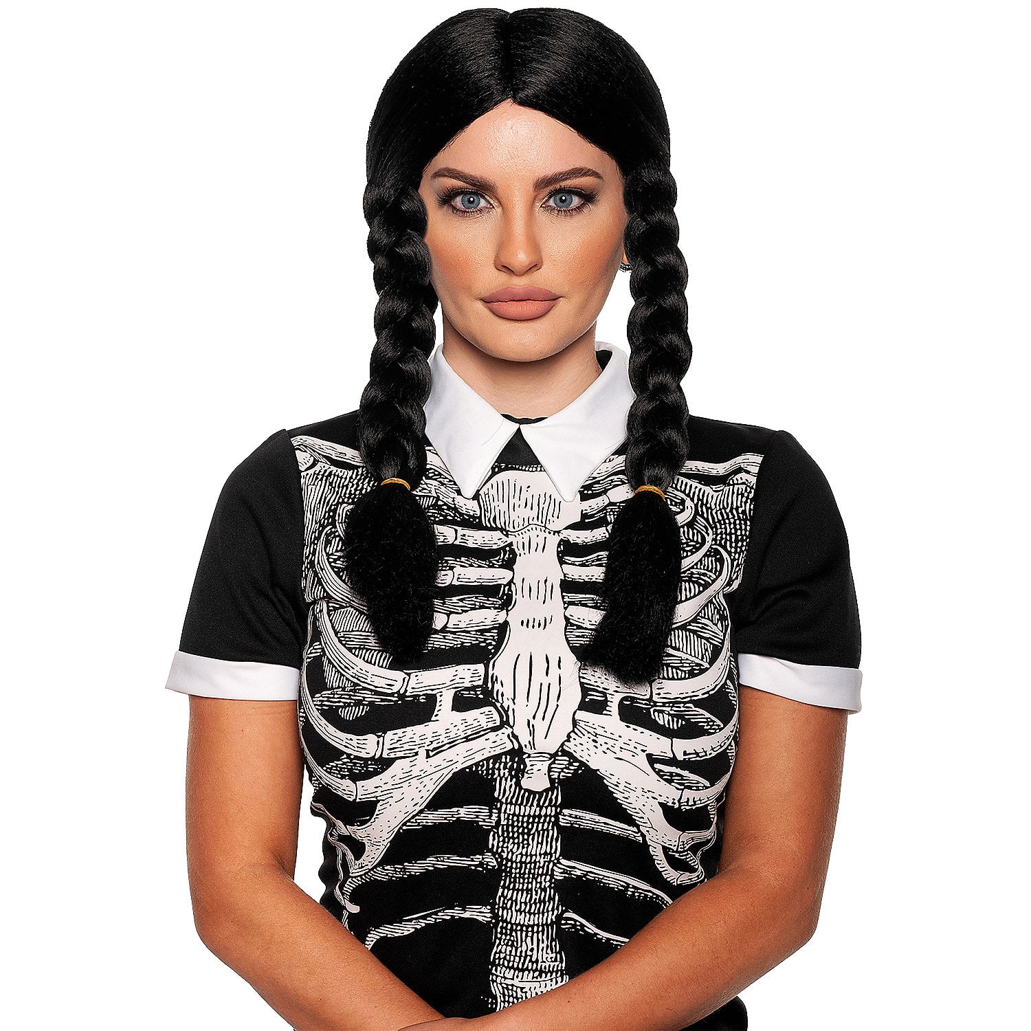 Underwraps UR30667 Women Goth Girl Wig - Walmart.com