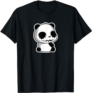 Goth Panda, Black Dripping Eyes T-Shirt - Walmart.com