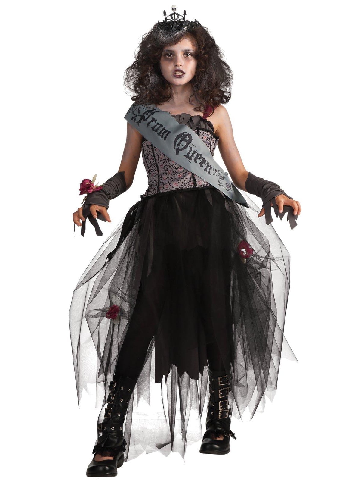 Rubies Goth Zombie Prom Queen Costume for Kids, Girls Small - Walmart.com
