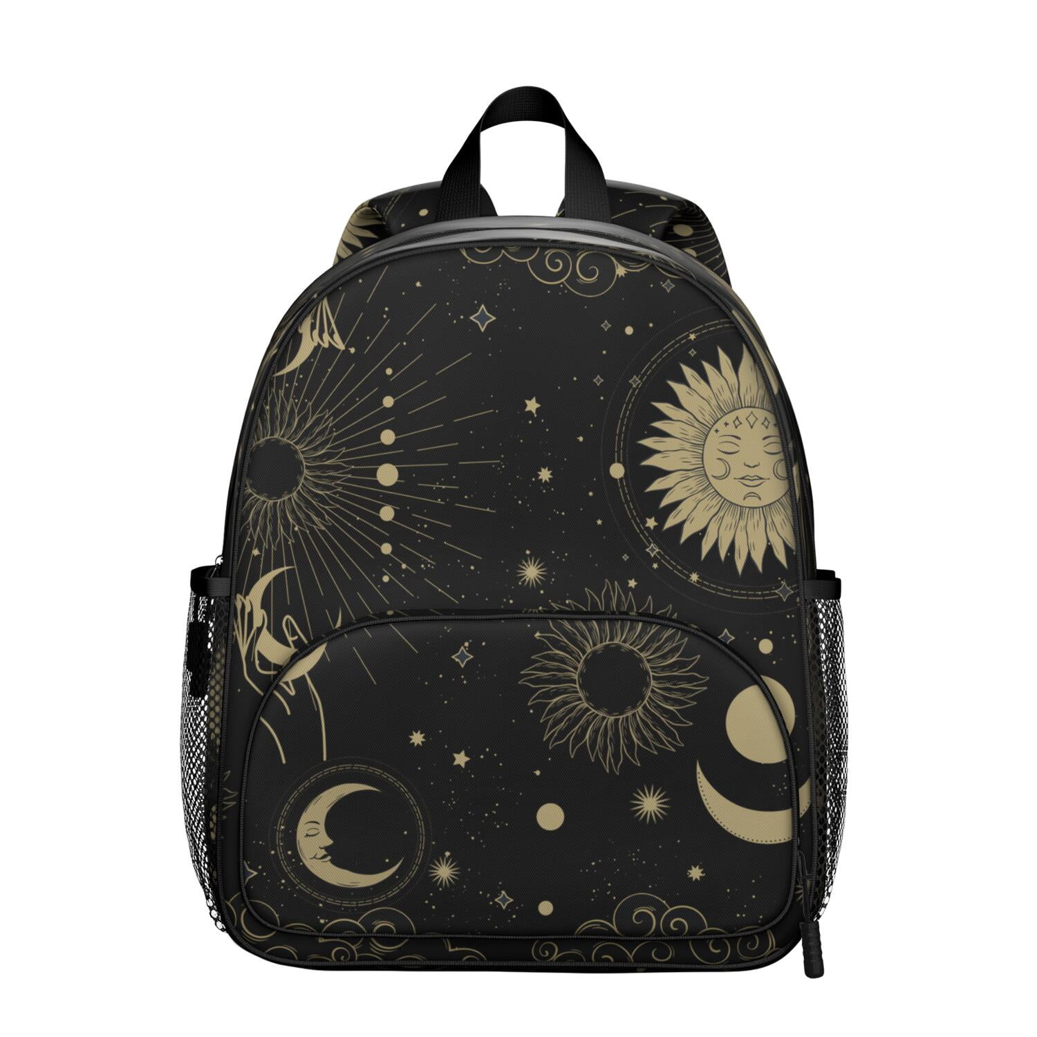 Goth Student Backpack – Gothic Moon And Starry Night Celestial Print ...