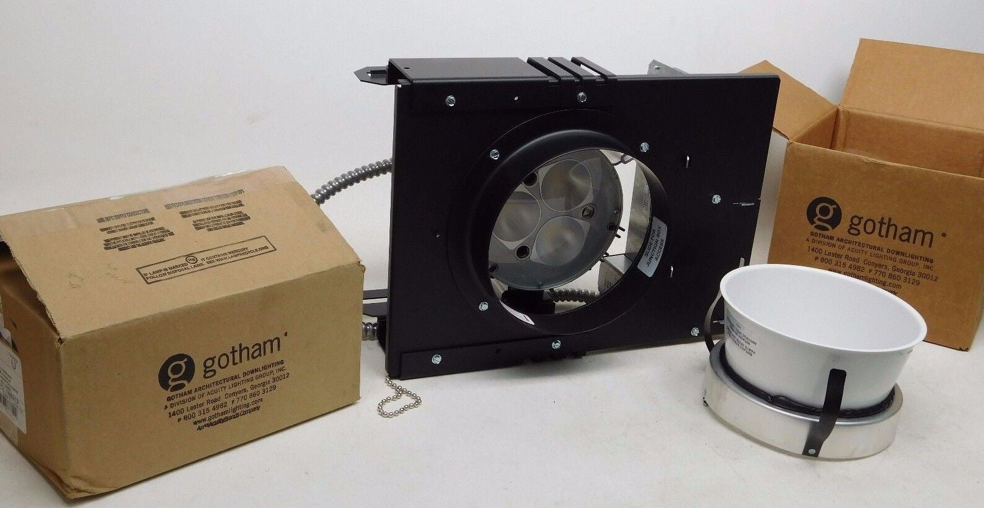 Gotham Acuity Recessed LED Down Lighting 6" ICO Series Cylinder w ...