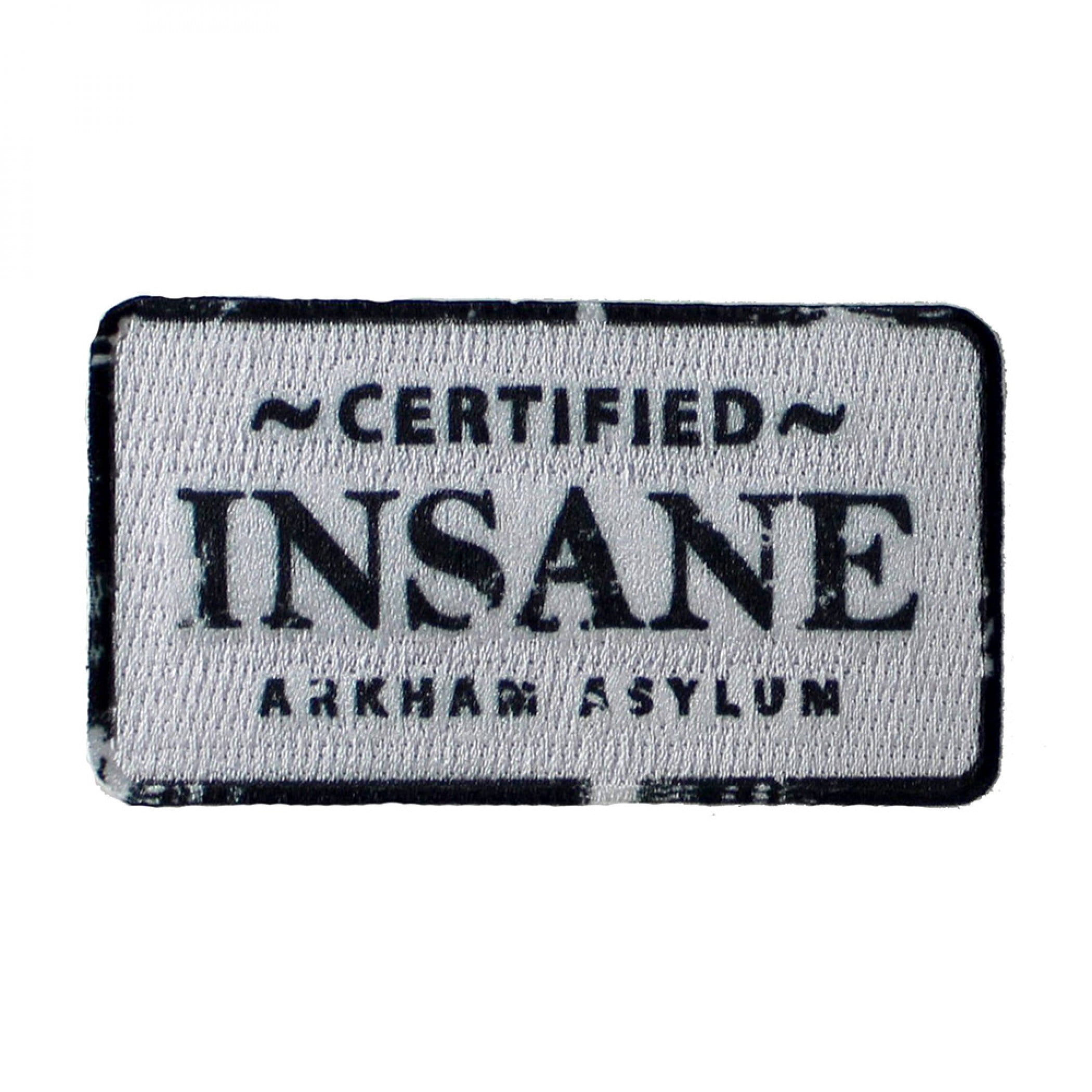 Gotham City Certified Insane Arkham Asylum Patch - Walmart.com