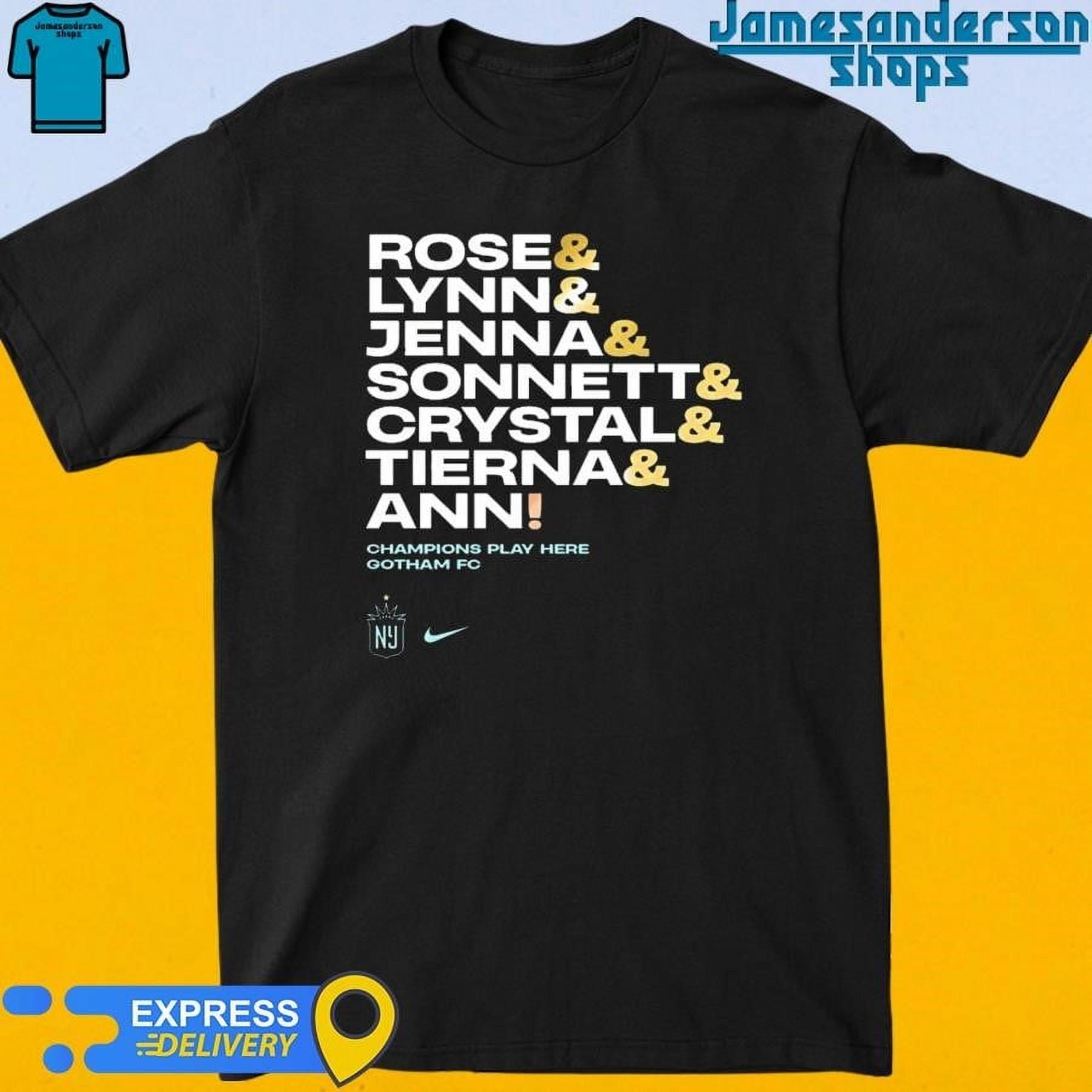 Gotham Fc Champions Play Here Rose And Lynn Jenna Sonnett Crystal ...