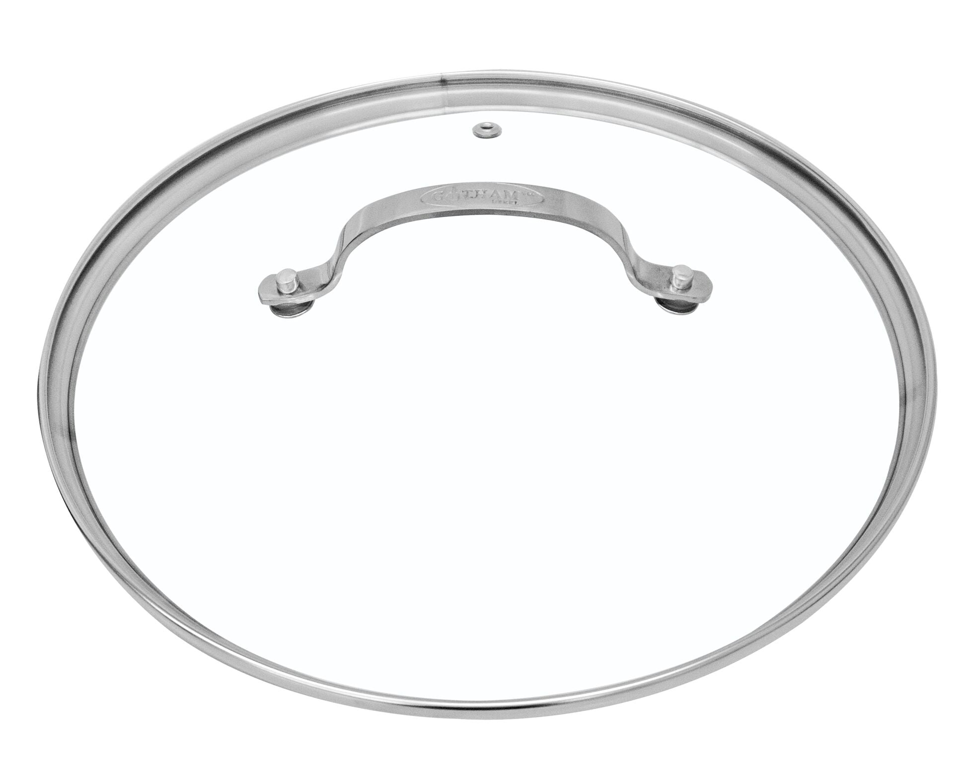 Gotham Steel 11" Clear Tempered Glass Vented Lid - Prevents Messy ...