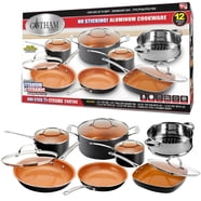 Gibson Home Kitchen In A Box 83-Piece Combo Set, Black - Walmart.com