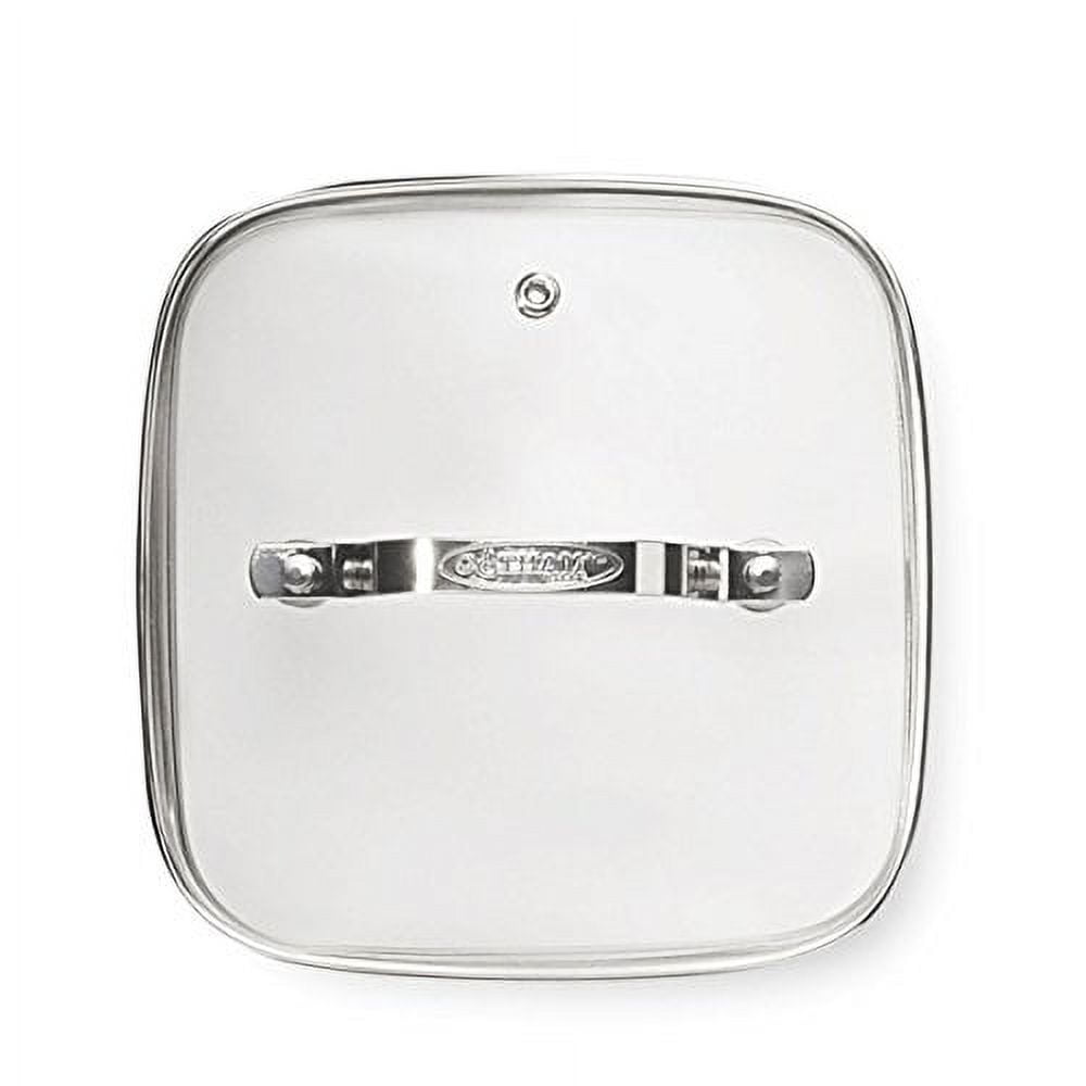 Gotham Steel Clear Tempered Glass Vented Square Lid, 9.5" - Walmart.com