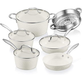 Free Shipping! Gotham Steel Diamond Hammered Nonstick 10 Piece Ceramic ...