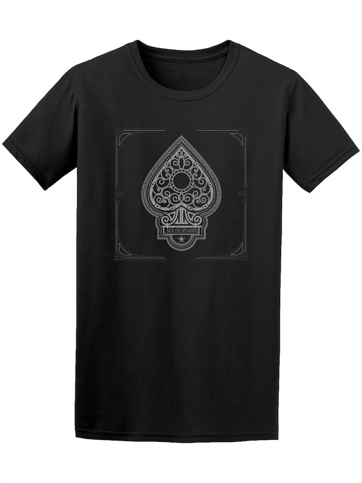 Gothic Ace Of Spades Cards Graphic T-Shirt - Image by Shutterstock ...