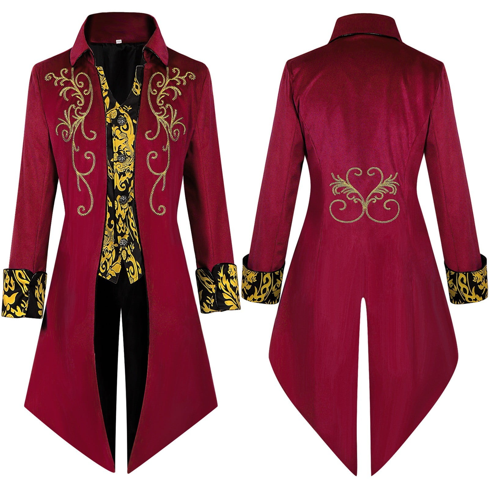 Gothic Aristocrat Tailcoat Jacket Historical Elegant Gentleman Formal ...