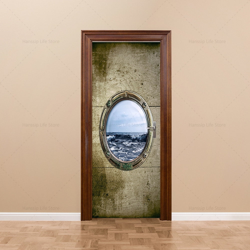 Gothic Art Door Stickers Home Decoration Poster PVC Waterproof Self ...