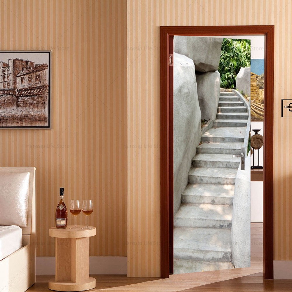 Gothic Art Door Stickers Home Decoration Poster PVC Waterproof Self ...