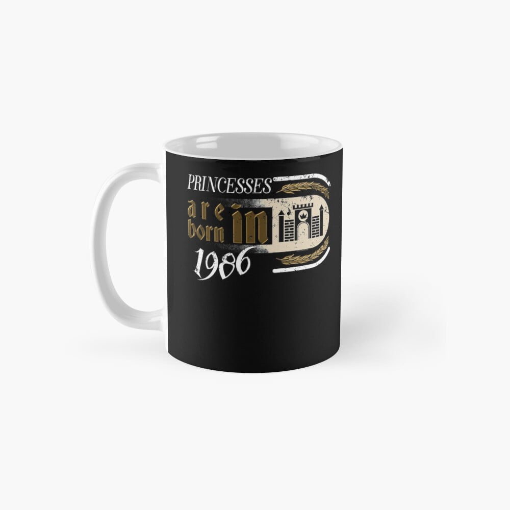 Gothic Birthday Princessess Castle Born 1986 Classic Mug - Walmart.com