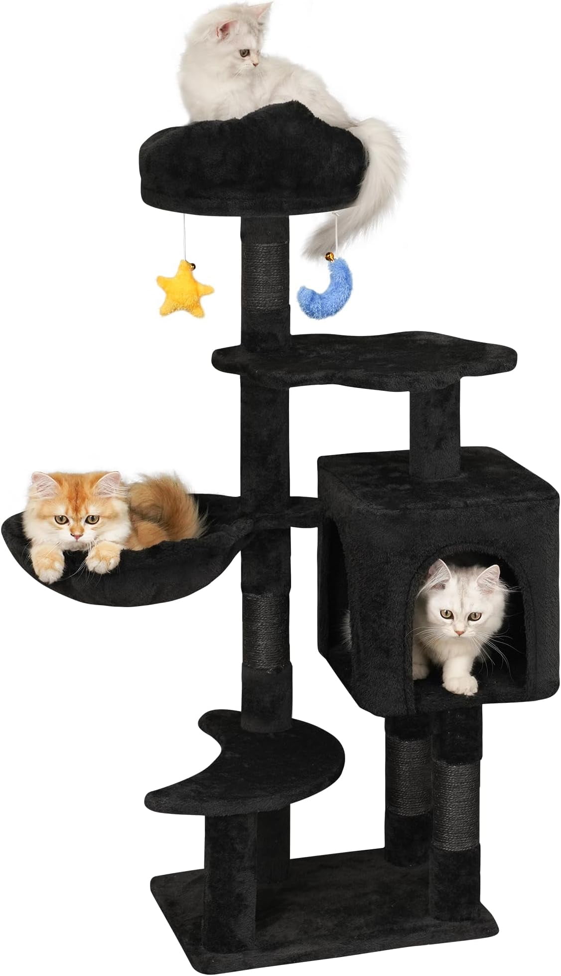 Gothic Black Tree for Indoor Kittens & Small Cats Under 6 Months 9lbs ...
