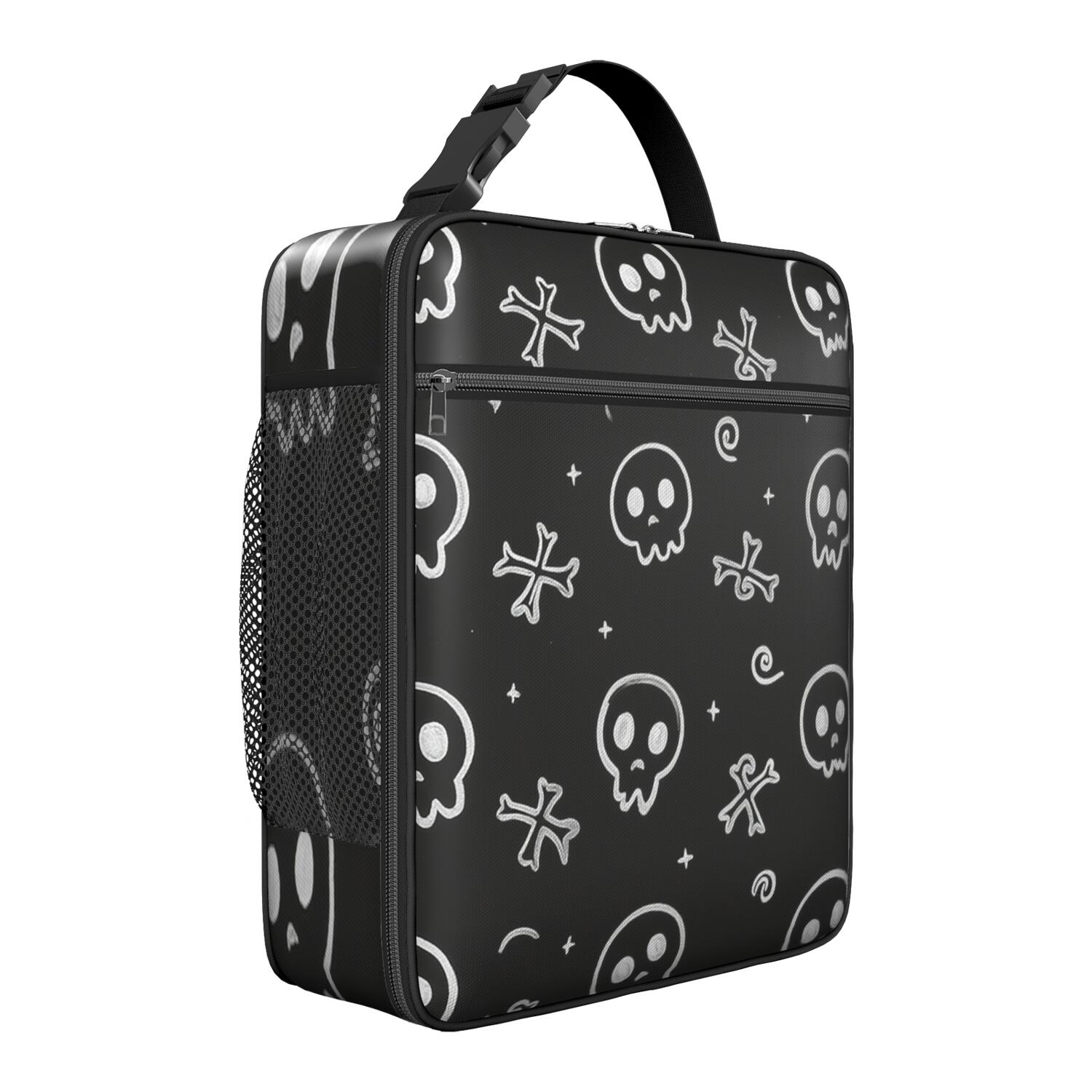 Gothic Butterfly Moon Lunch Box Insulated Lunch Bag Box Women Men ...