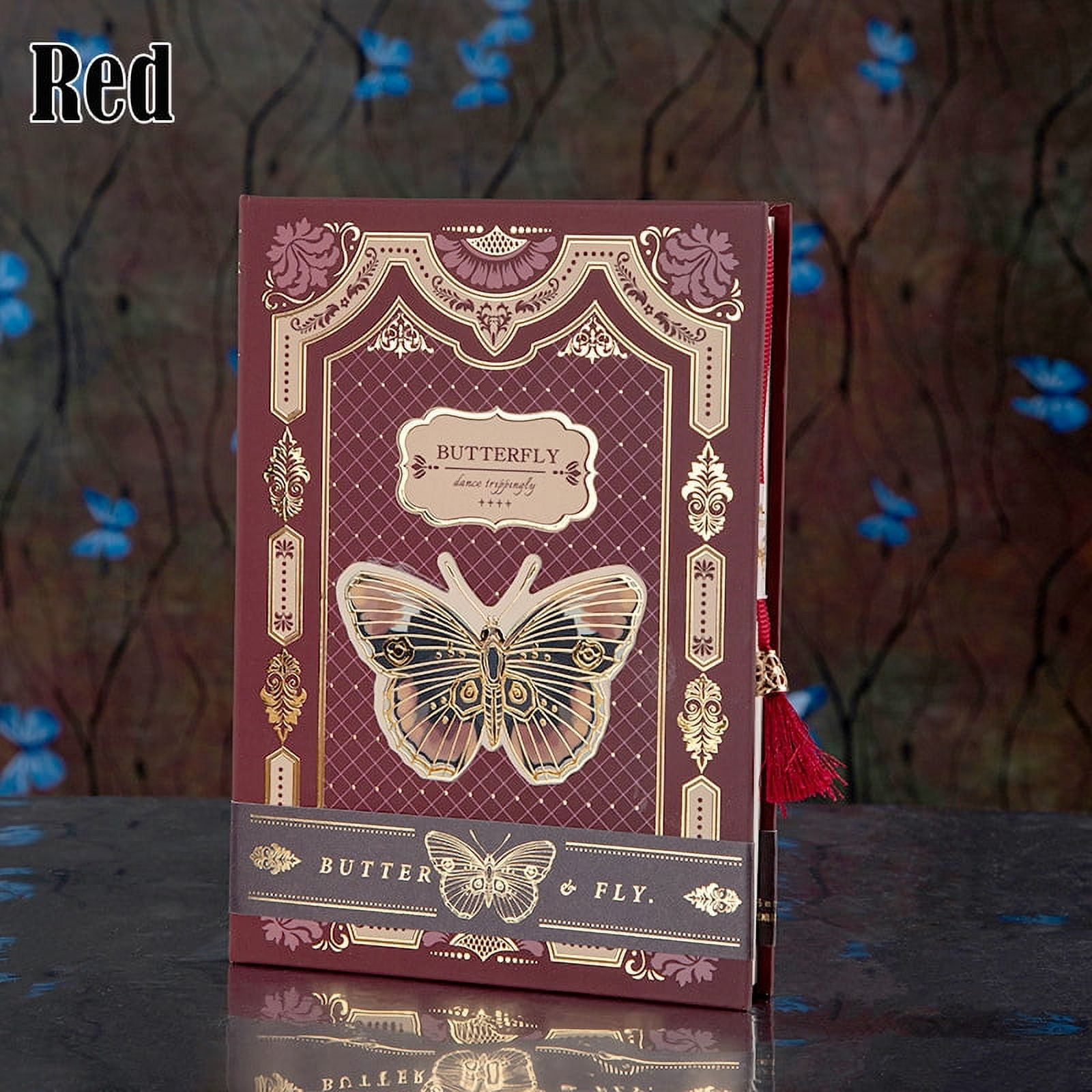 Gothic Butterfly Series Vintage Classic Hardcover Journal - Multi ...