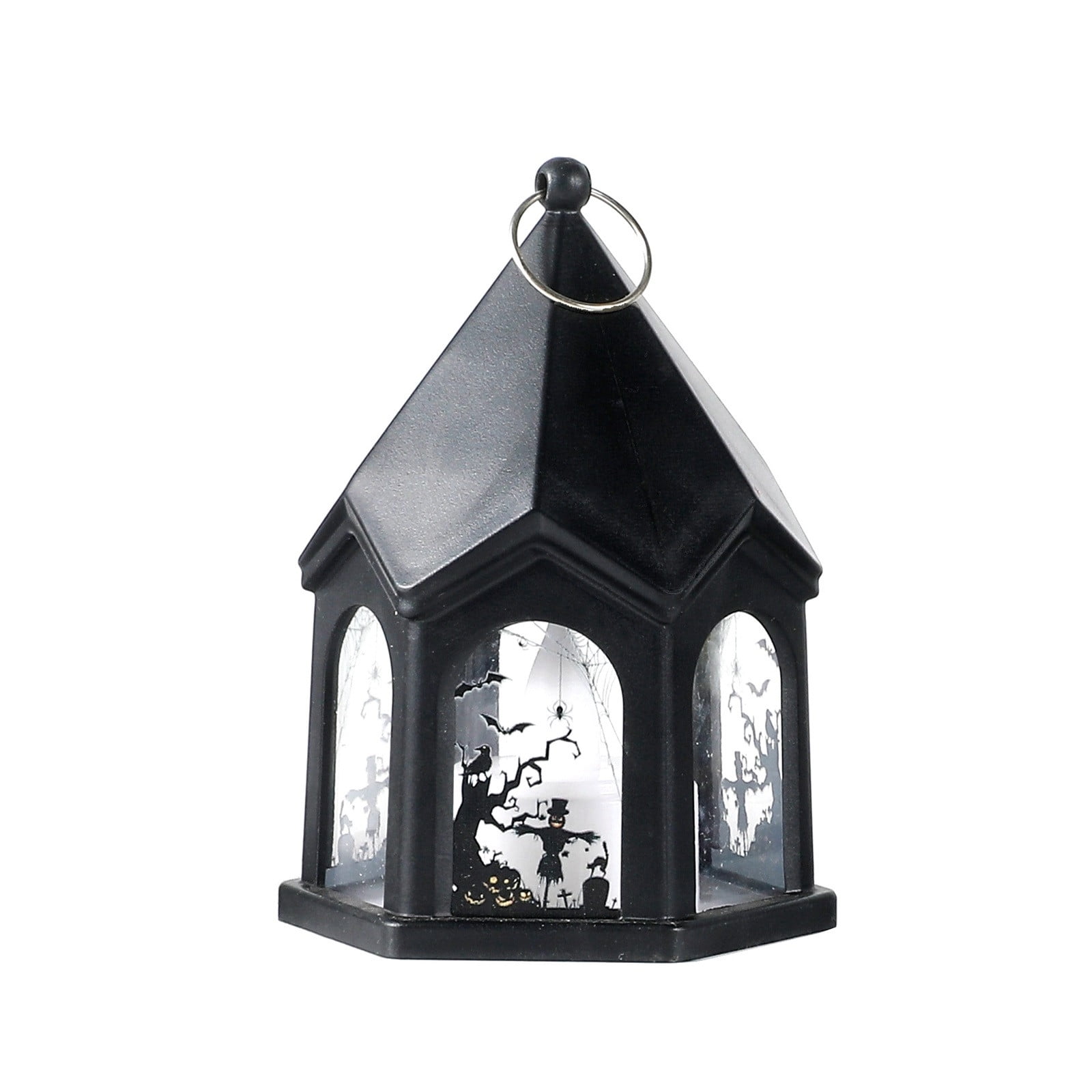 Gothic Castle Lantern - 5 Styles Halloween Hanging Decor with LED ...