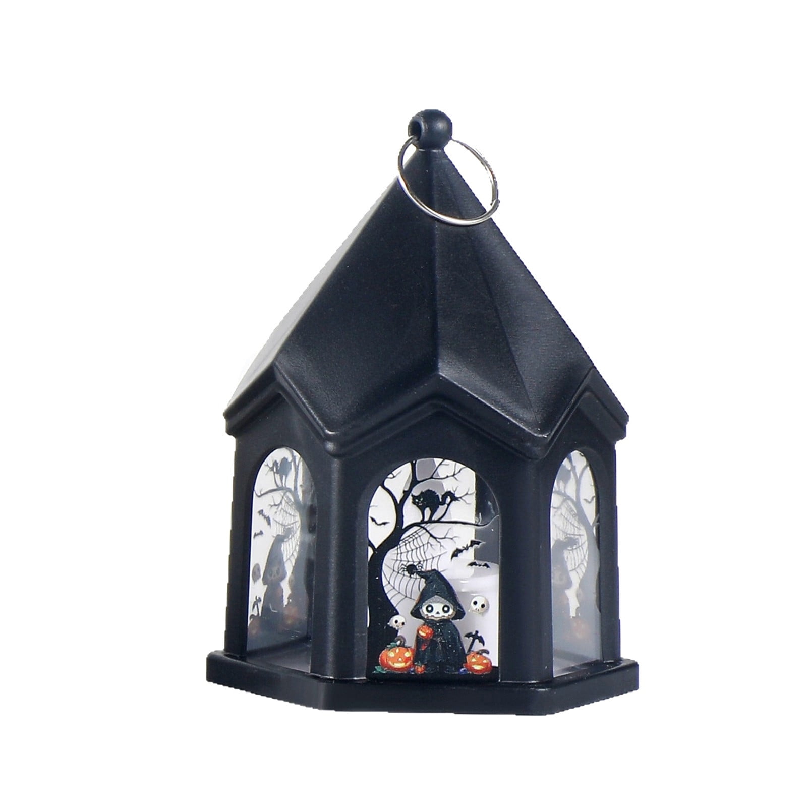 Gothic Castle Lantern - 5 Styles Halloween Hanging Decor with LED ...