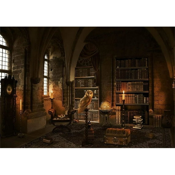 Gothic Castle Photography Backdrop Ancient St Wall Arches Iron Gates ...