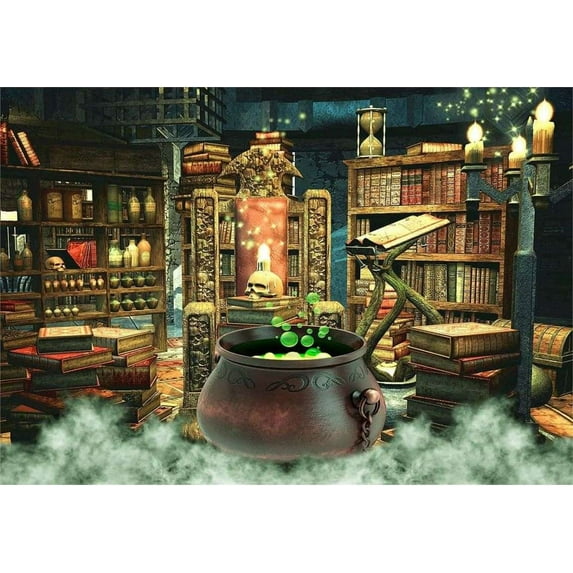 Gothic Castle Photography Backdrop Ancient St Wall Arches Iron Gates ...