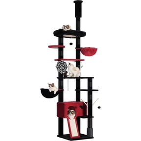 Pefilos 67" Tall Gothic Cat Tree for Large Cats, Cat Tower with Sisal ...