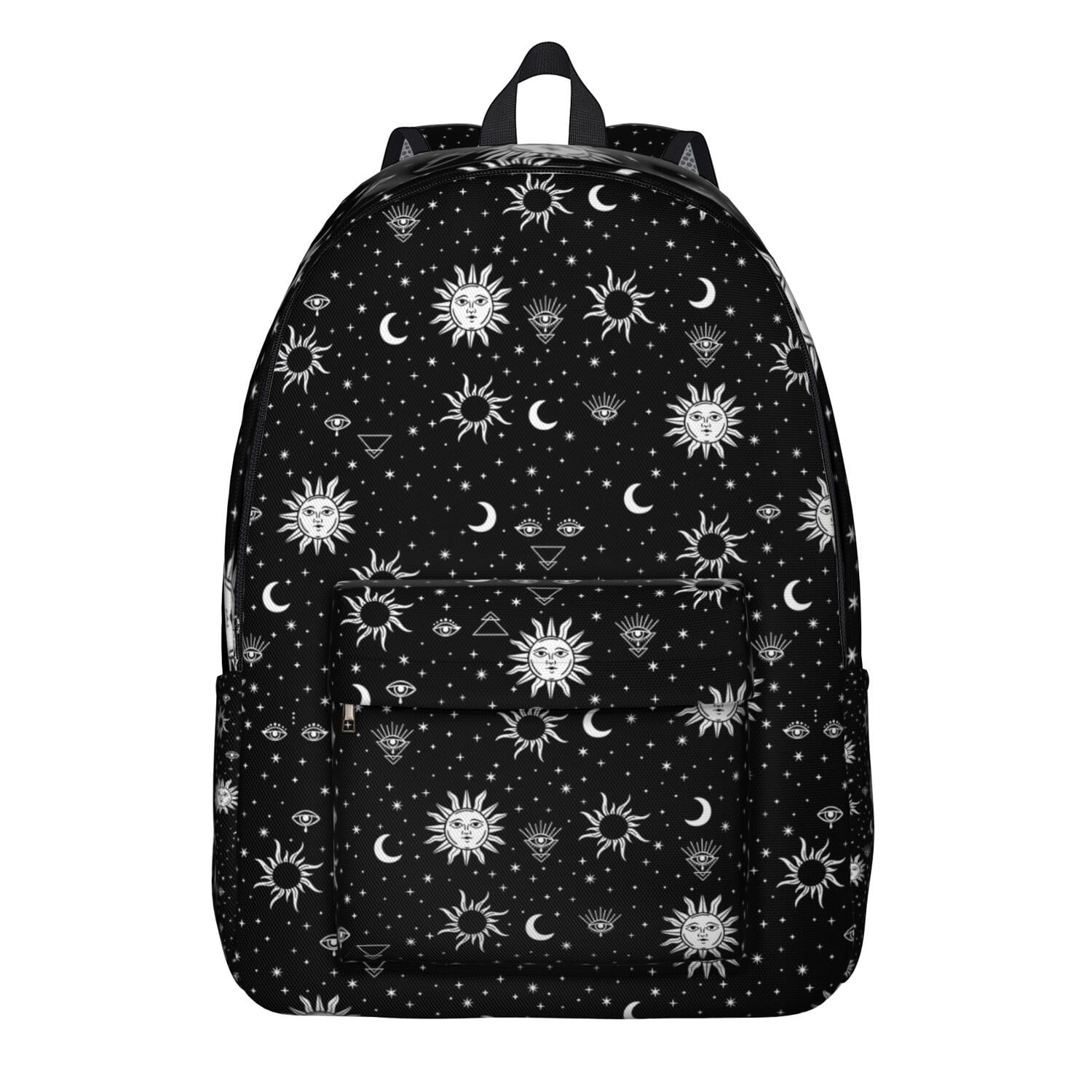Gothic Celestial Art Backpack, Waterproof School Bag Featuring Astral ...