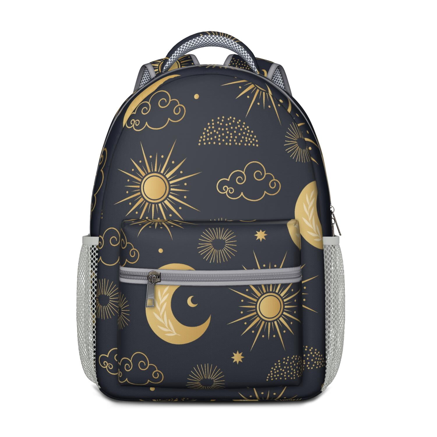 Gothic Celestial Astrology Backpack – Moon, Stars & Witchy Spiritual ...