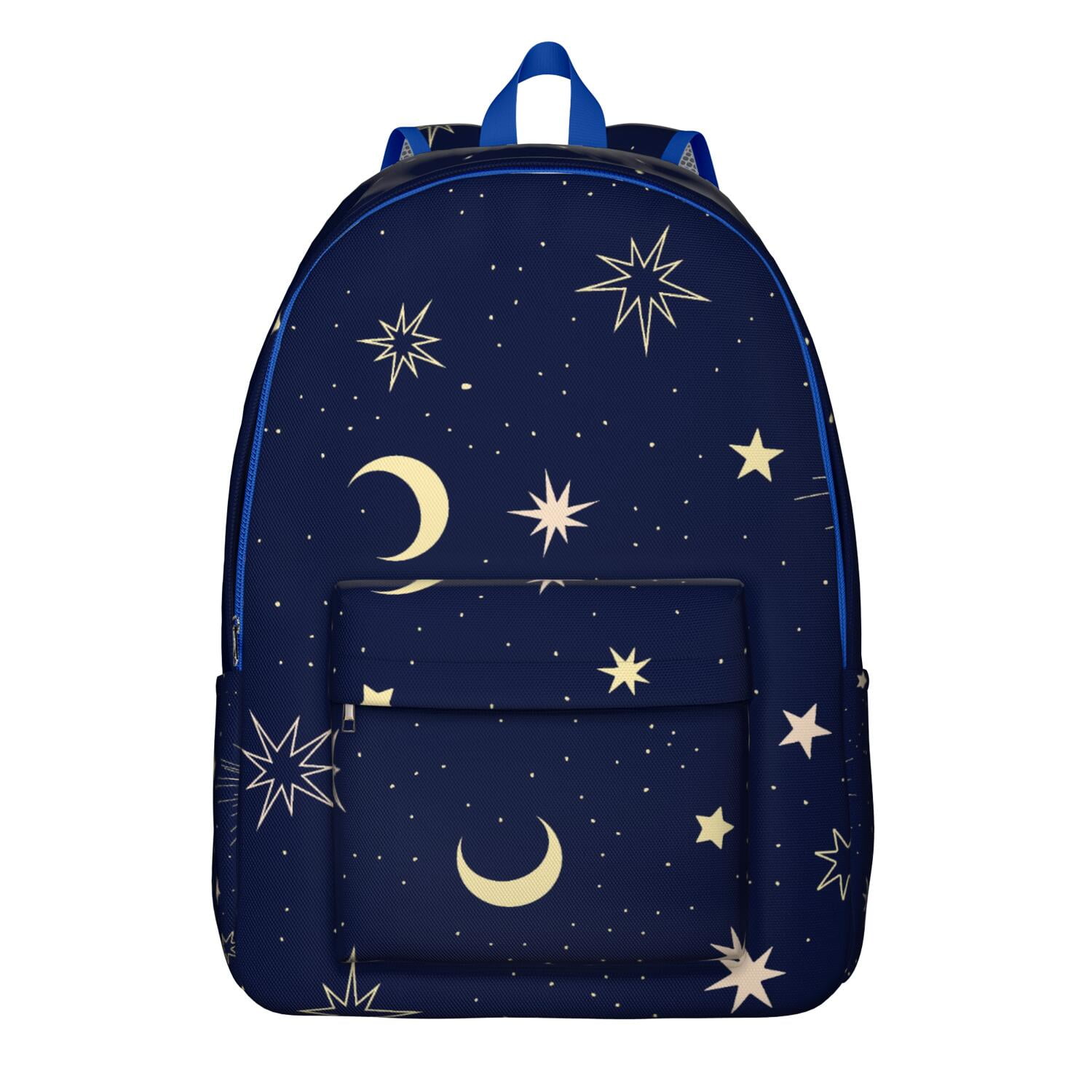 Gothic Celestial Backpack, Waterproof School Bag with Mystic Sun, Moon ...