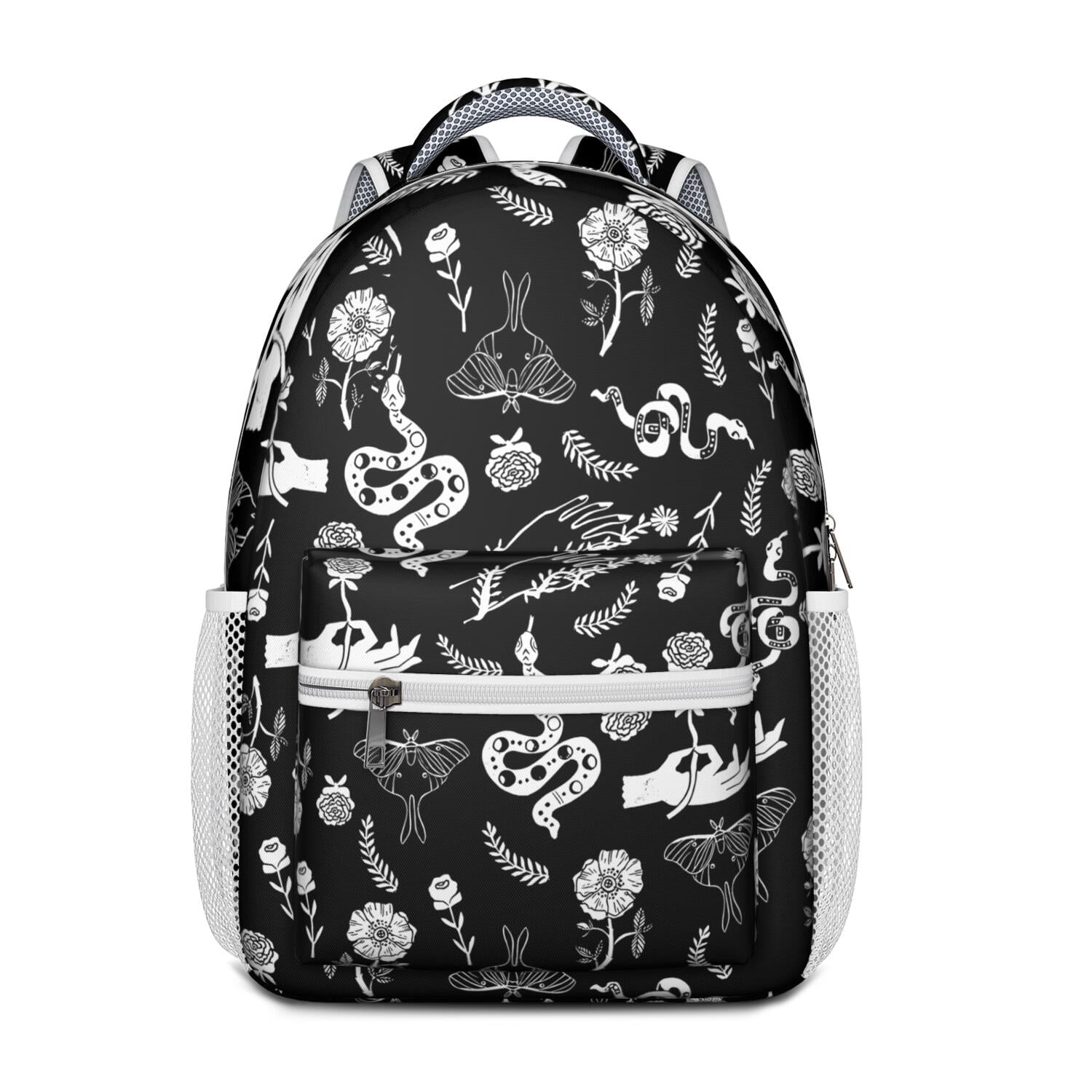 Gothic Celestial Eclipse Backpack – Dark Moon, Starry Night & Astral ...