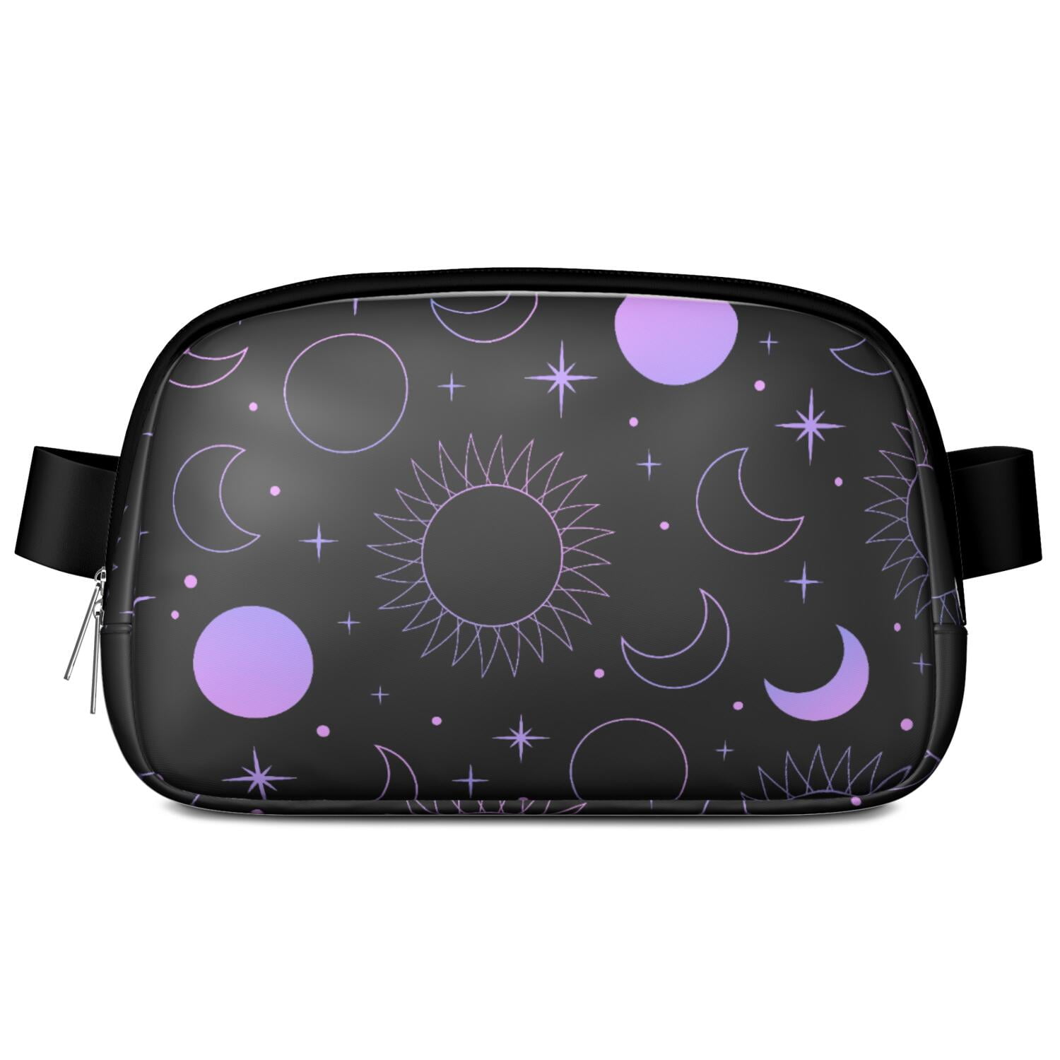 Gothic Celestial Fanny Pack for Women – Sun & Moon Astrology Waist Bag ...