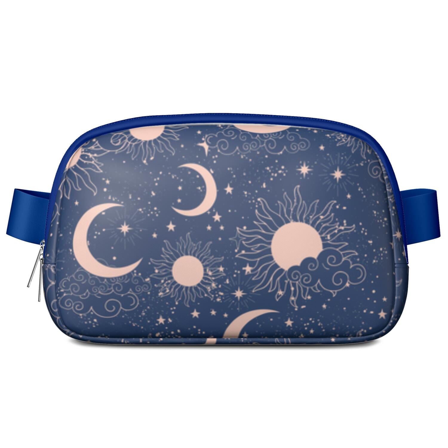 Gothic Celestial Fanny Pack for Women – Sun & Moon Astrology Waist Bag ...