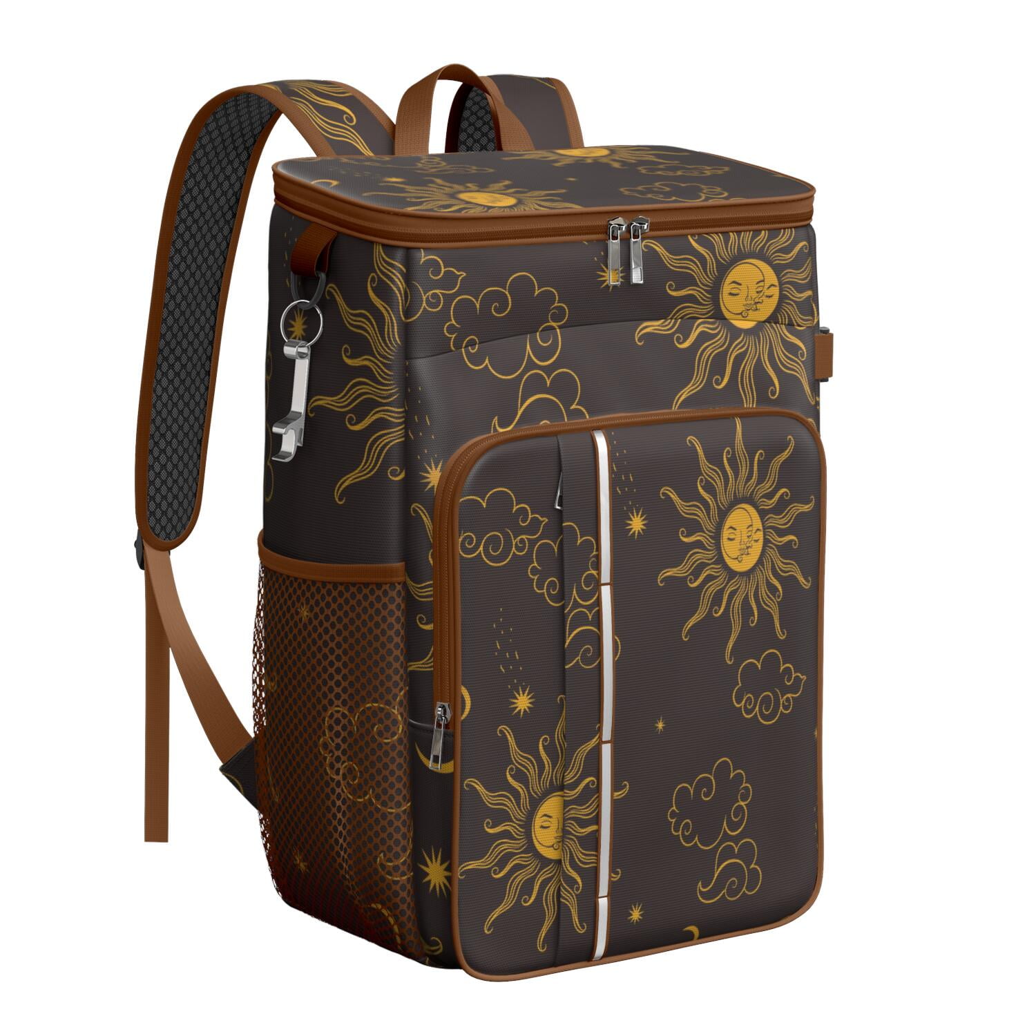 Gothic Celestial Print Backpack Cooler – Leakproof Insulated Lunch Bag ...
