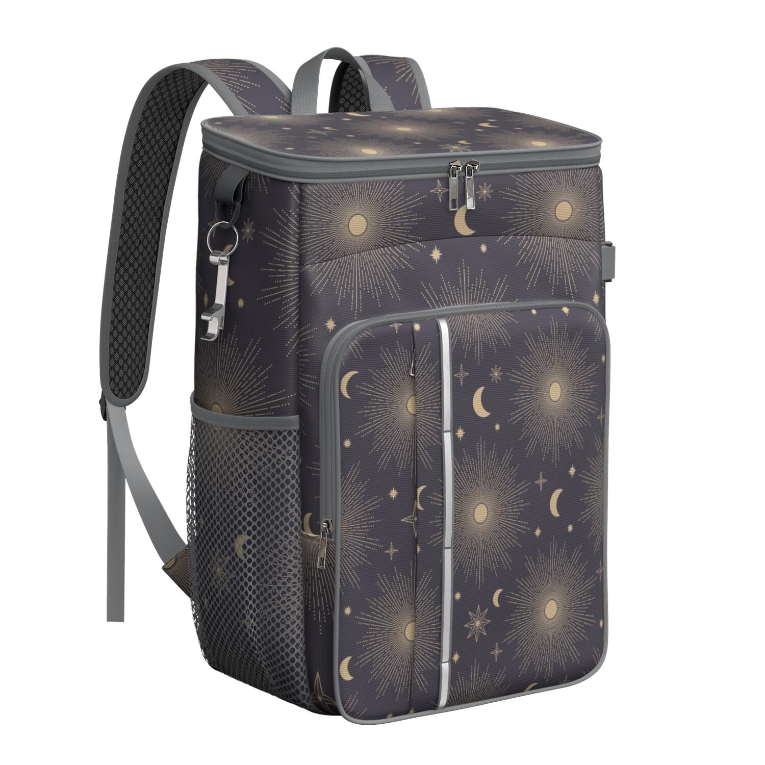 Gothic Celestial Print Backpack Cooler – Leakproof Insulated Lunch Bag ...