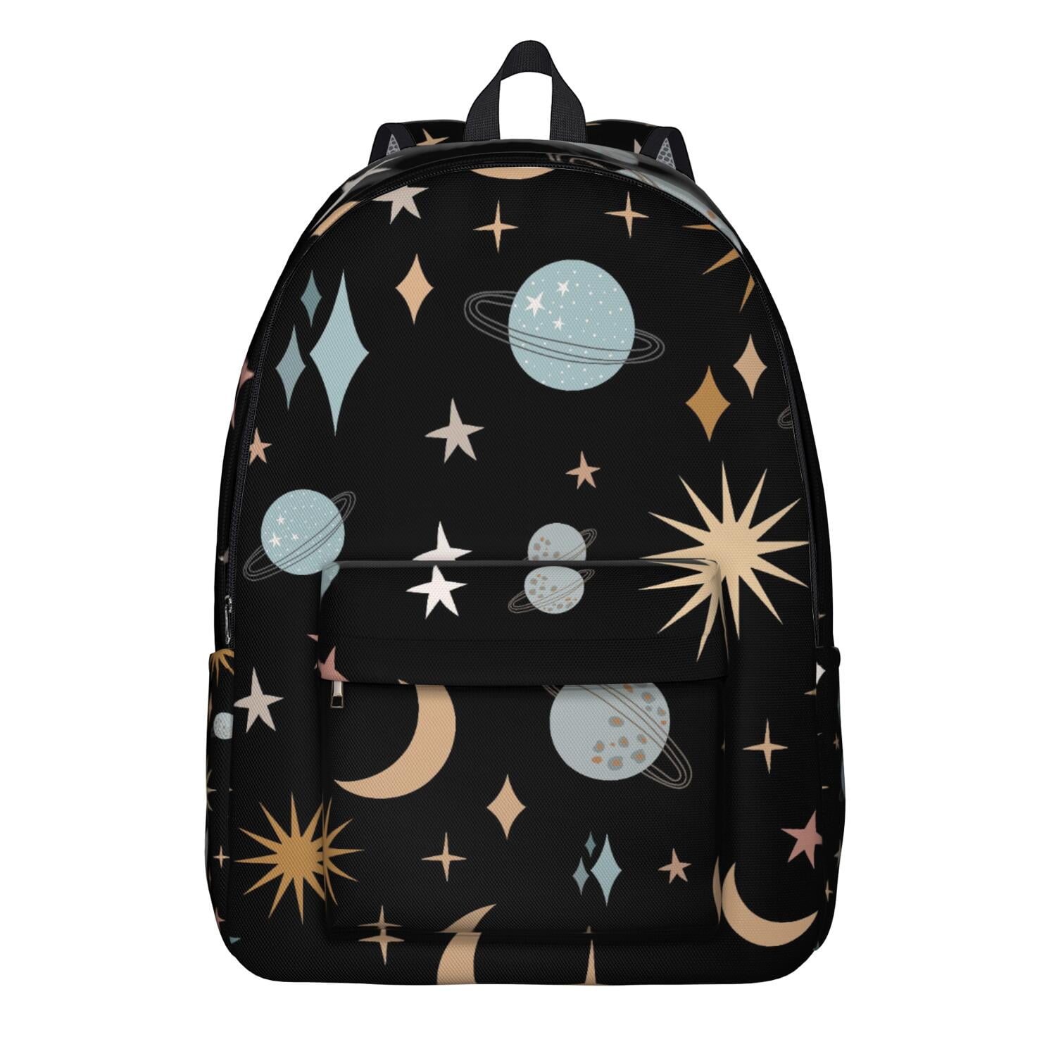 Gothic Celestial Sun and Moon Backpack, Waterproof School Bag with ...