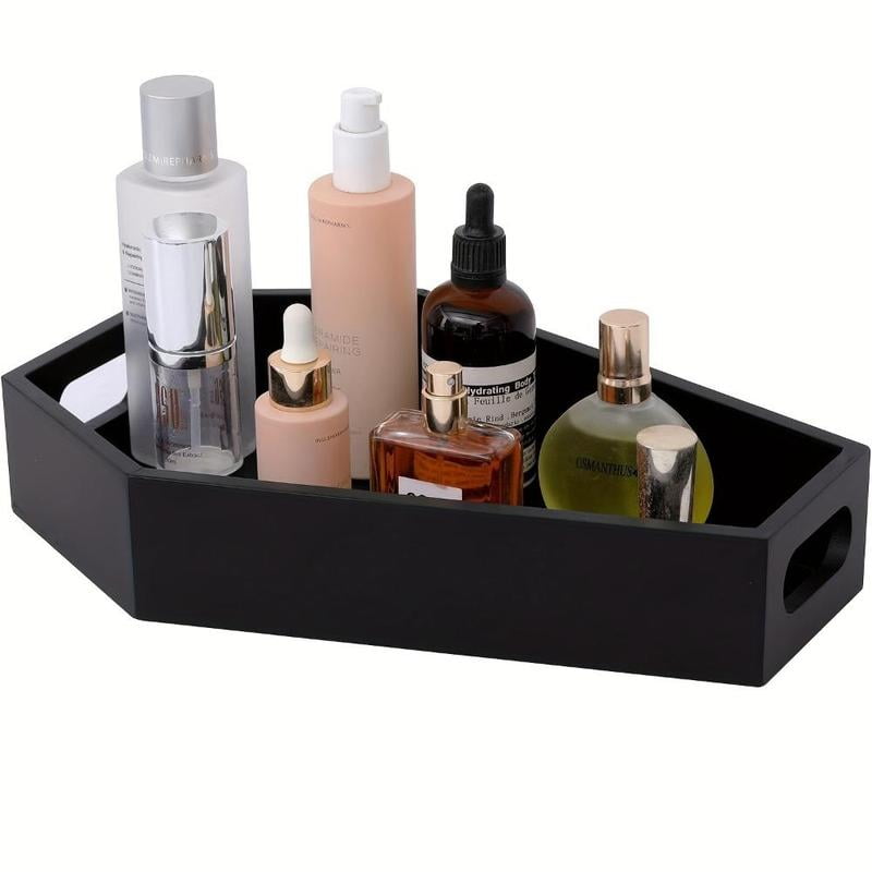 Gothic Coffin Shaped Wooden Tray, Multi-compartments Cosmetic Organizer ...