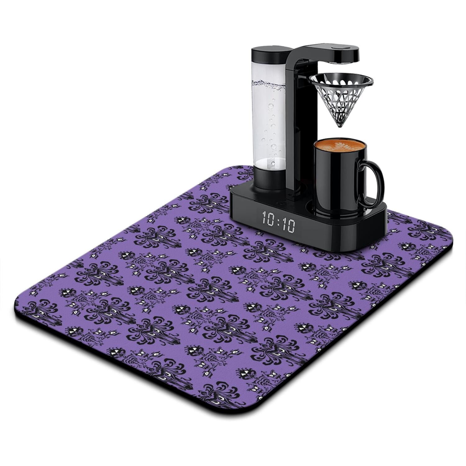 Gothic Constellation Map Coffee Maker Mat - Celestial Art Absorbent Mat ...