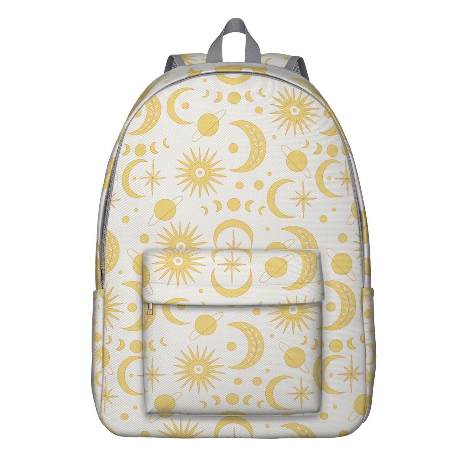 Gothic Cosmic Astrology Backpack, Lightweight School Bag with Mystical ...