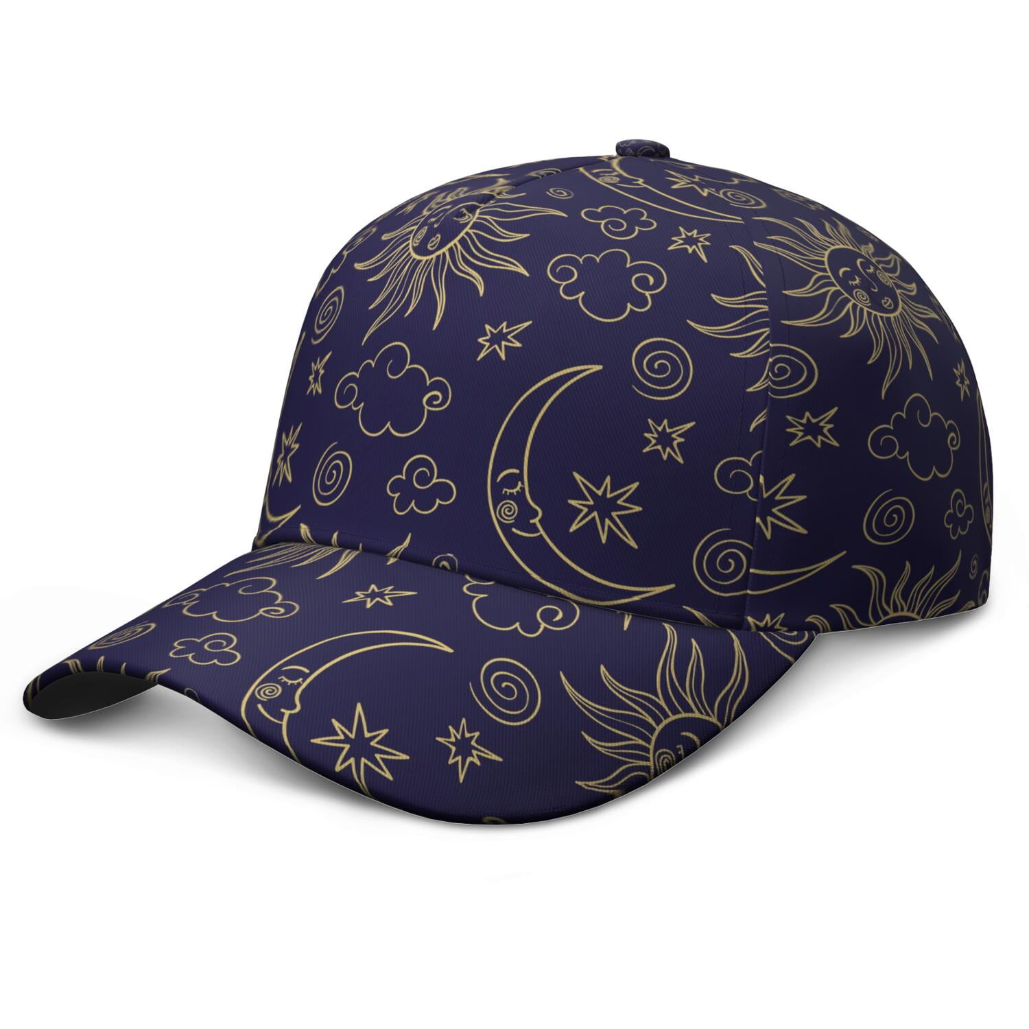 Gothic Cosmic Baseball Cap – Celestial Astral Dad Hat with Dark Star ...