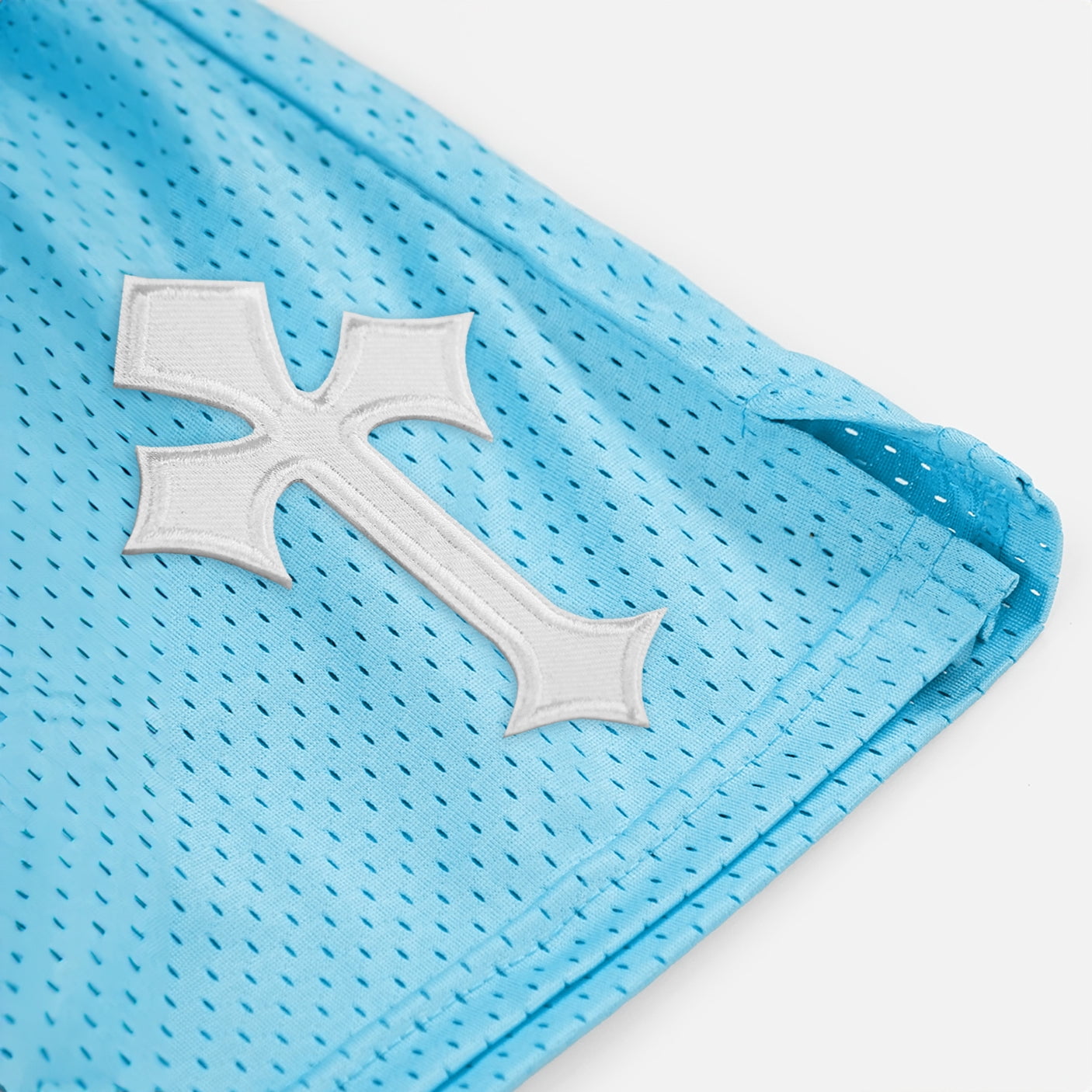 Gothic Cross Patch Shorts - 7" - Walmart.com