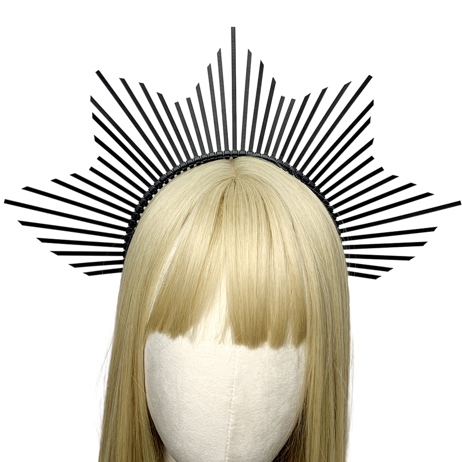 Gothic Crowns Pageant Prom Angel Headband Bachelorette Party Hair ...