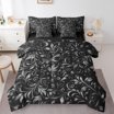 Damask Gothic Bedding Set Adults Antique Victorian Bed in a Bag Queen ...