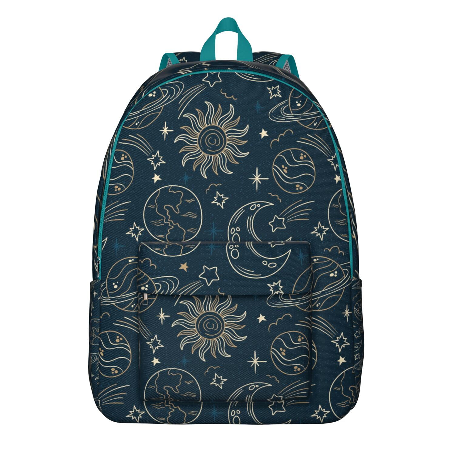 Gothic Dead Day Skull Backpack, Lightweight School Bag with Abstract ...
