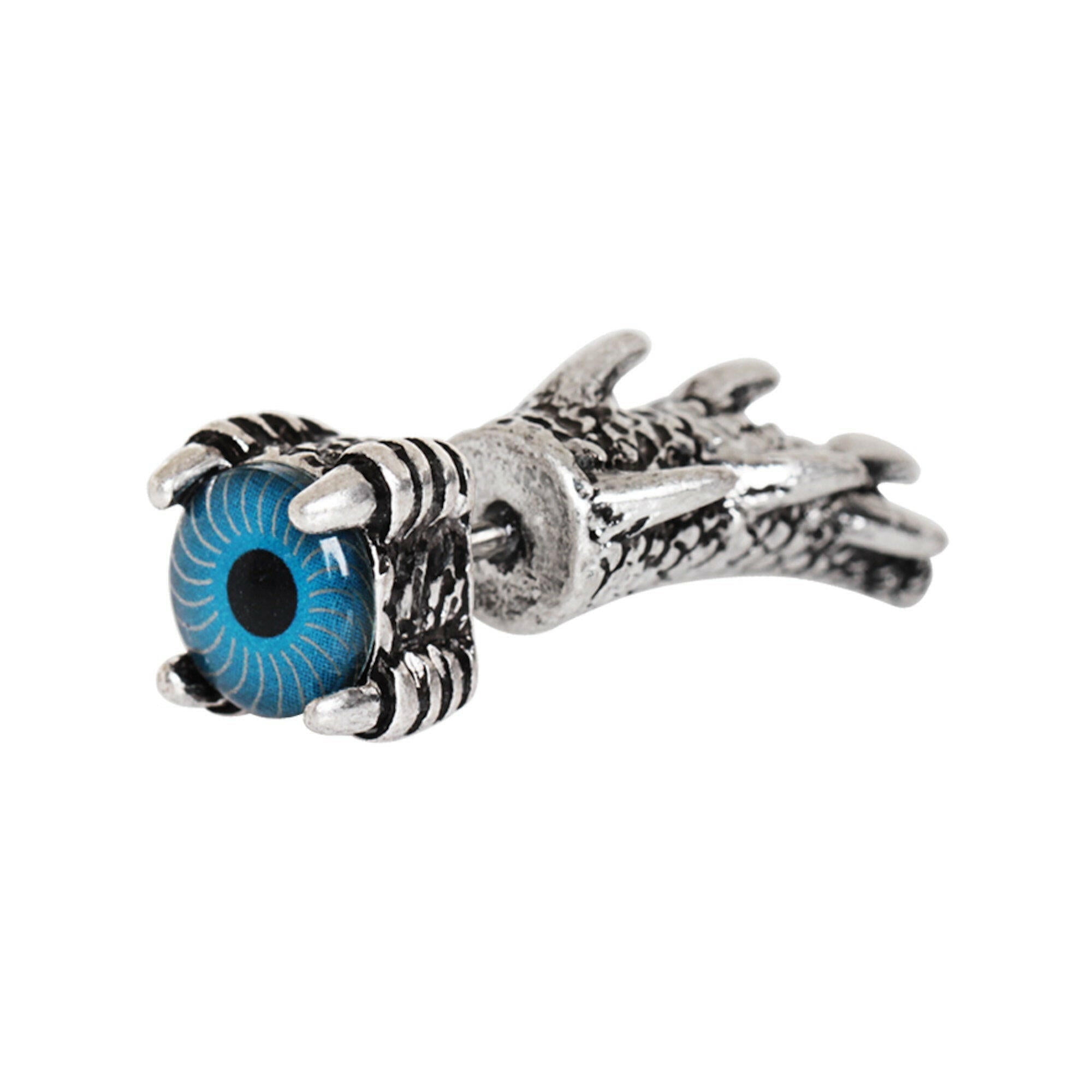 Gothic Dragon Claw Blue Evil Eye Fake Taper - Walmart.com