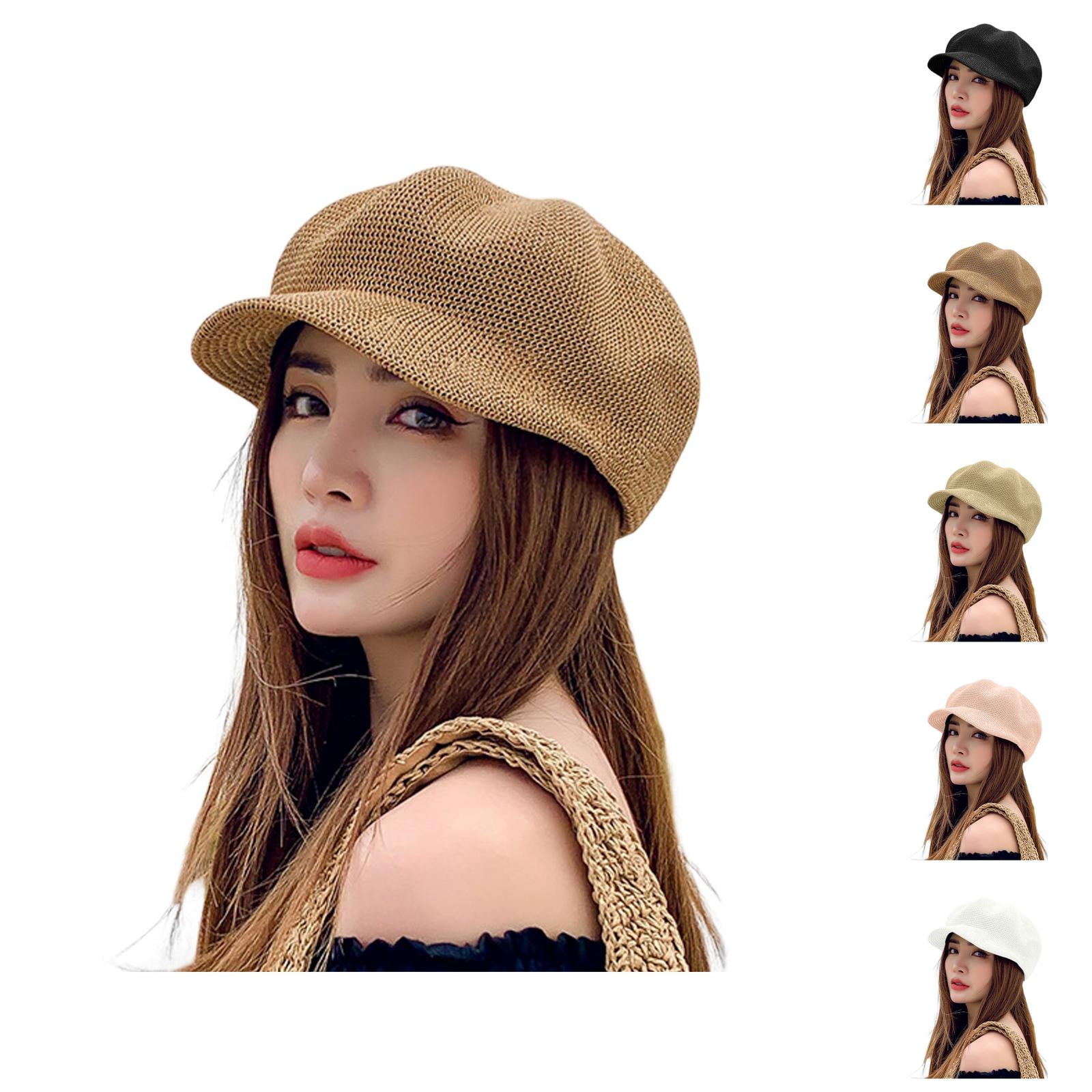 Gothic Fedora Beret And Flat Cap, Red Beret, Flat Brim Cap, Perfect for ...